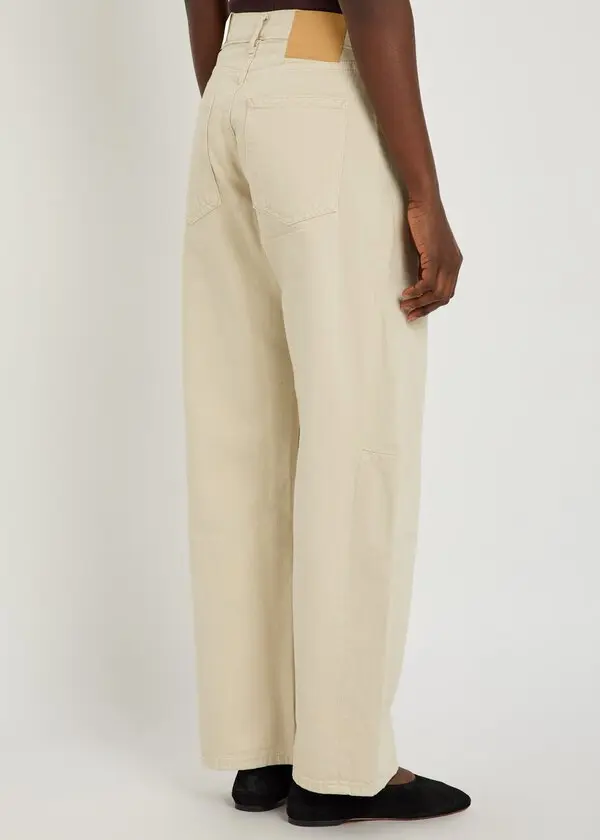 BSIDES Slim Lasso Barrel-leg Jeans