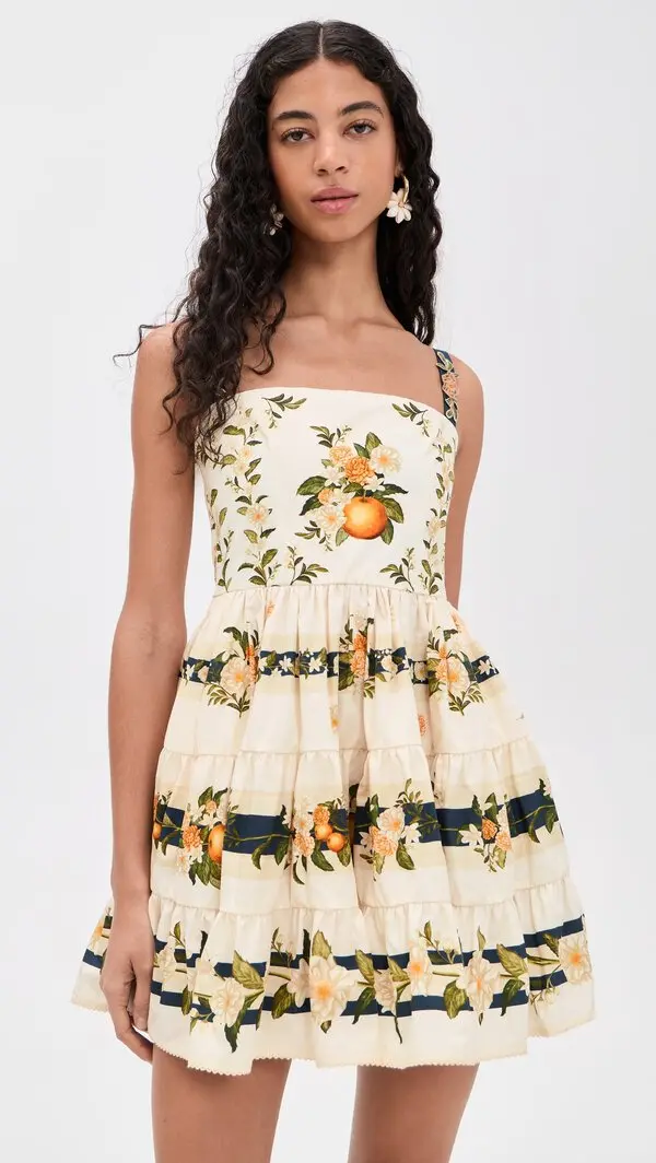 Agua Bendita Lima Mini Dress
