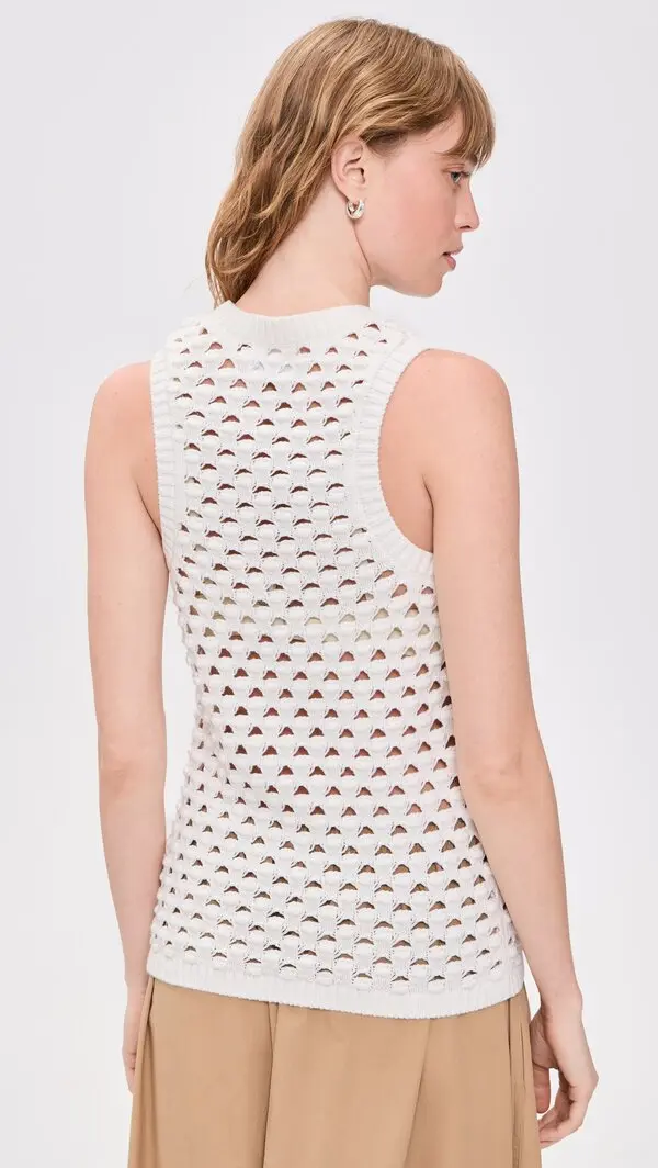 ALIGNE Jeanie Crochet Knitted Vest