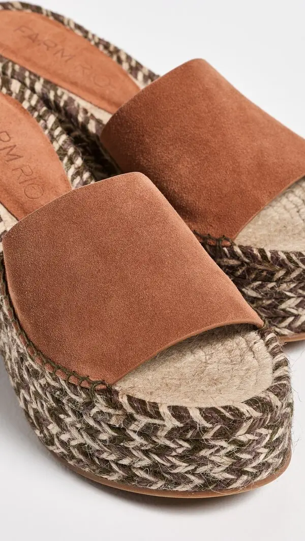 Farm Rio Platform Espadrille Sandals