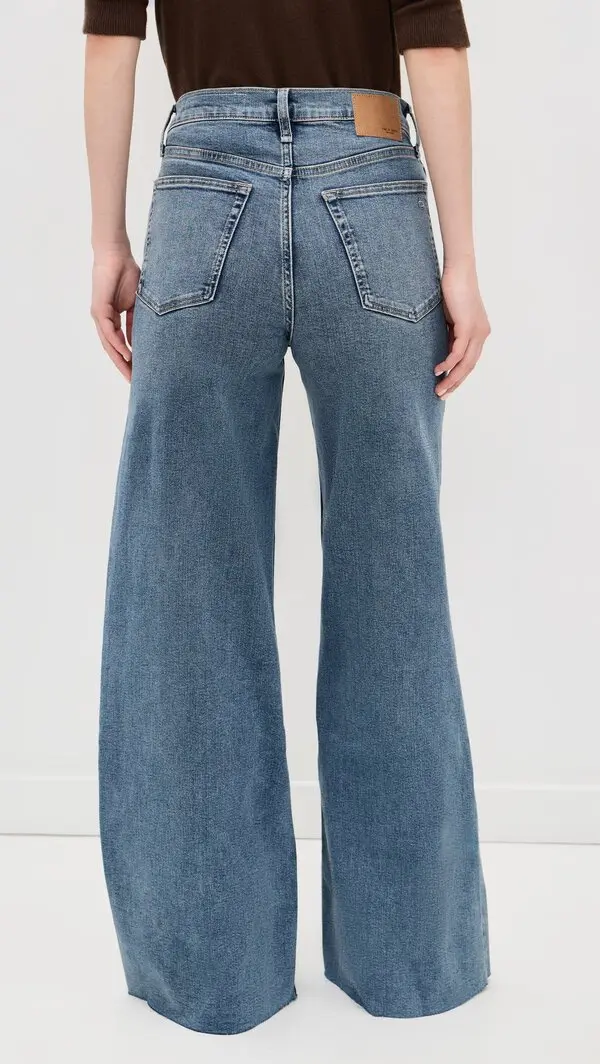 Rag & Bone Flexi Sofie High-rise Wide-leg Jeans - Mack