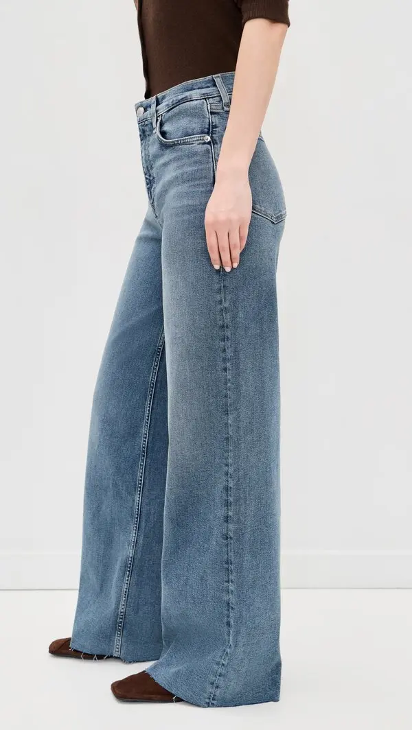 Rag & Bone Flexi Sofie High-rise Wide-leg Jeans - Mack