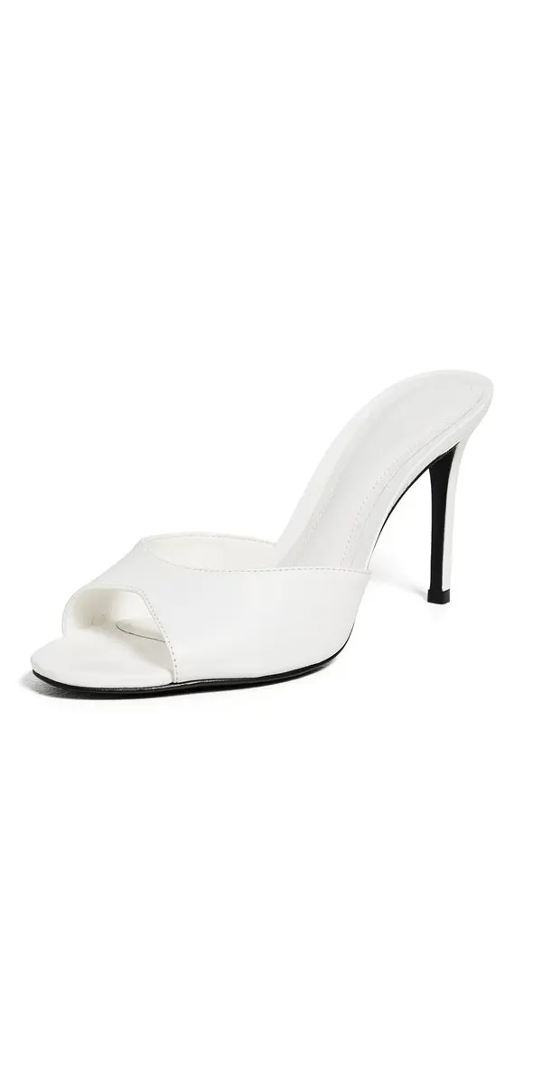 Schutz Cloe Heeled Sandals - Ivory