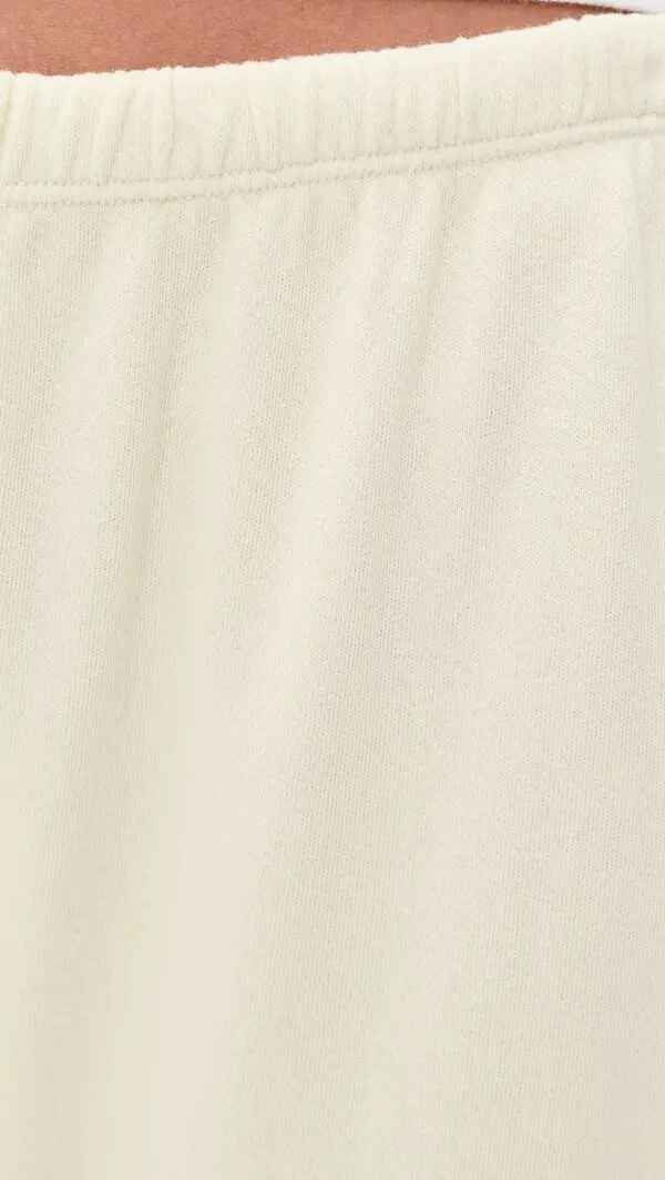PERFECTWHITETEE Johnny French Terry Easy Sweatpants - Custard