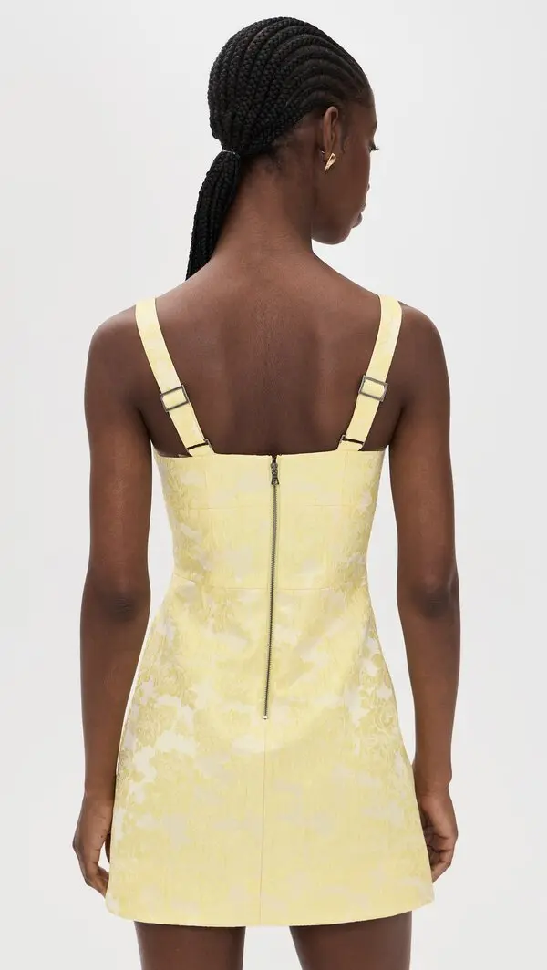 Alice + Olivia Charlotte Mini Dress - Butter