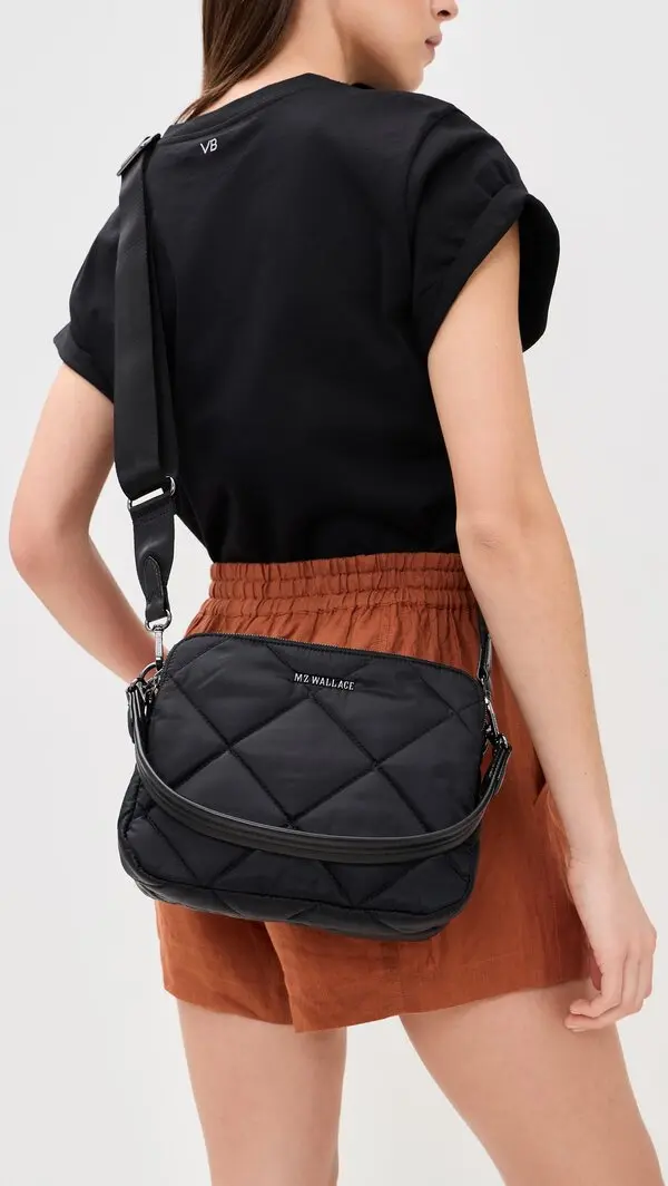 Mz Wallace Madison Crossbody Bag - Black