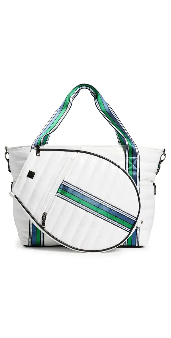 THINK ROYLN Love Royln Tennis Bag - White Patent