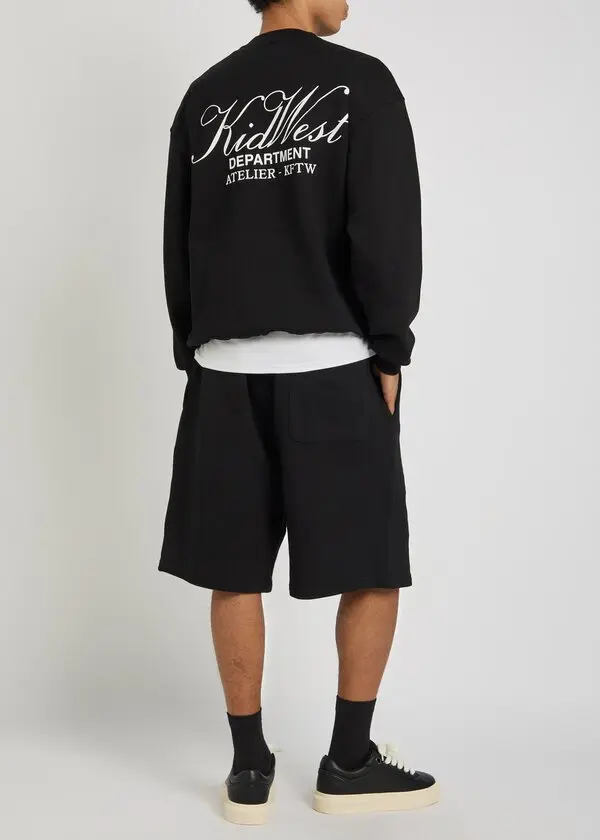 KIDWEST Logo-print Cotton Sweatshirt