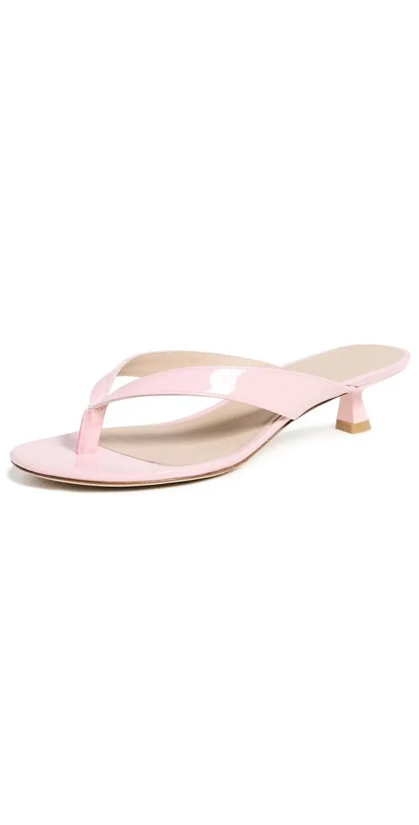 STUART WEITZMAN Rio Sleek Sandals - Pink Sand