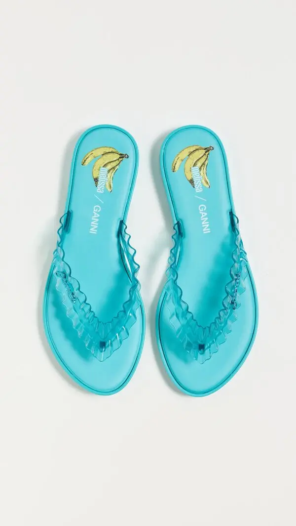 Melissa X Ganni Jelly Flip Flops