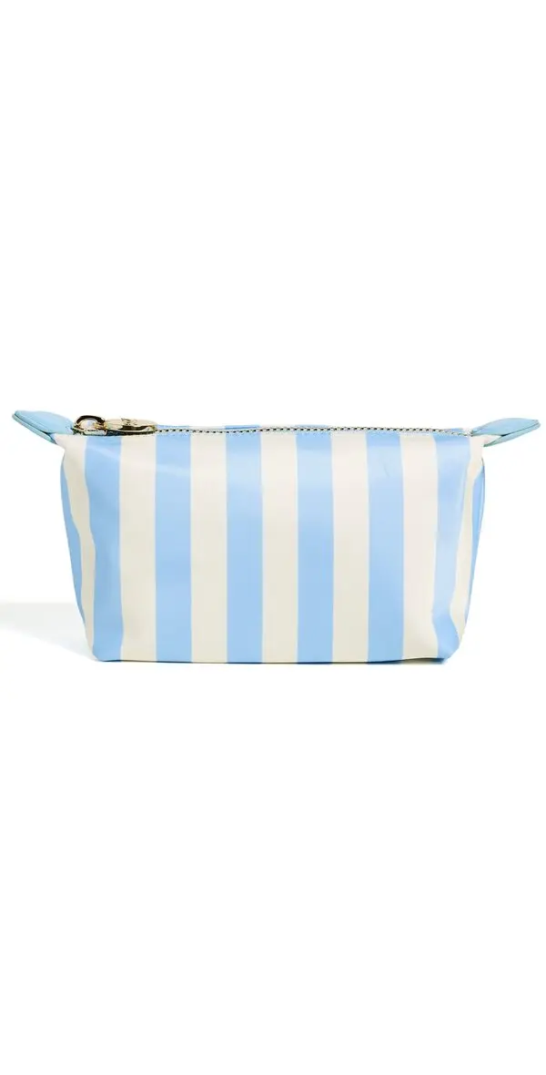 Stoney Clover Lane Stripe Pouchette - Periwinkle Stripe