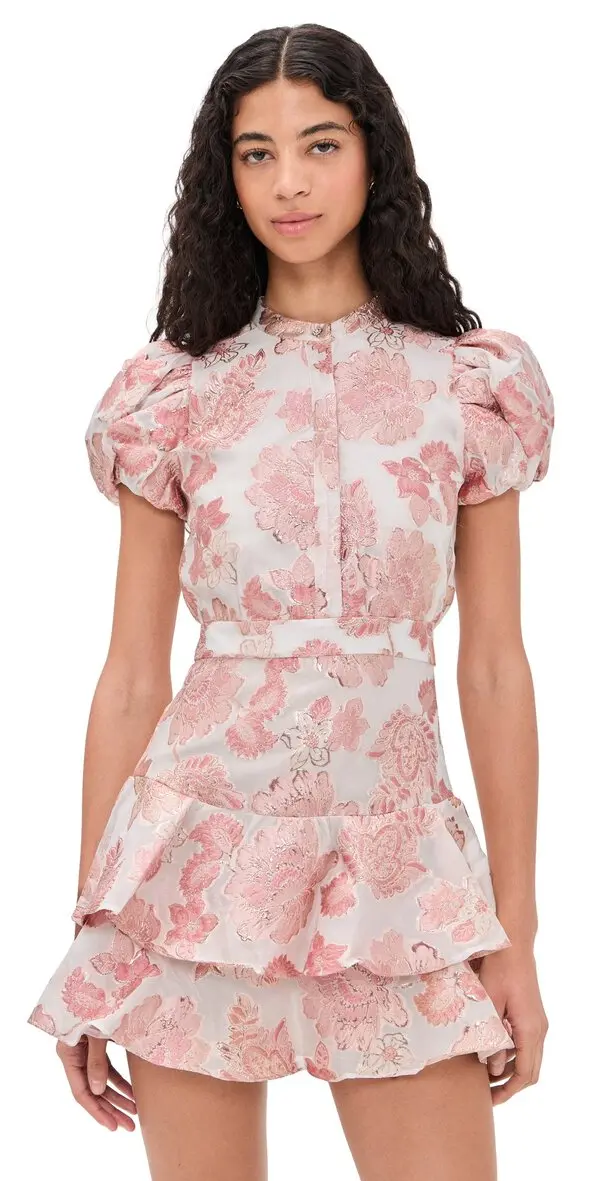 Alice + Olivia Loryn Shirtdress - English Rose