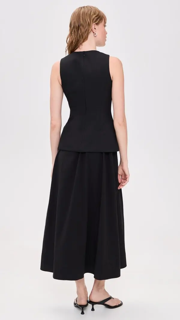 ALIGNE Harley Midi Dress - Black