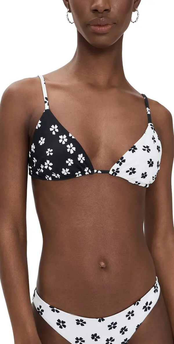 Mikoh Reeve Bikini Top - Mixed Bloom