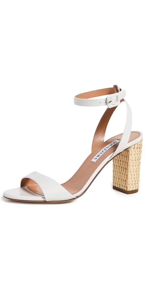 AQUAZZURA Sunseeker Sandals - White