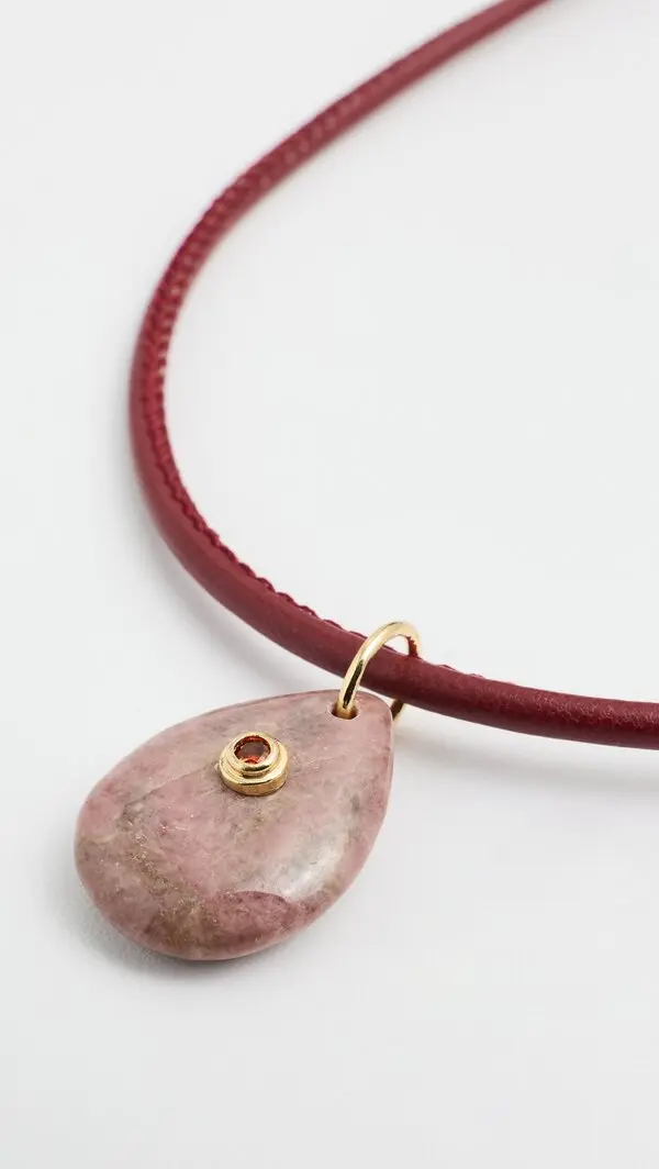 Alexa Leigh Scarlet Stone Necklace