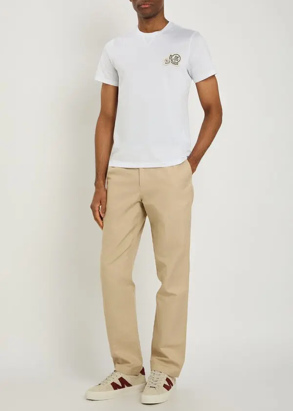 Moncler Logo-appliquéd Cotton T-shirt