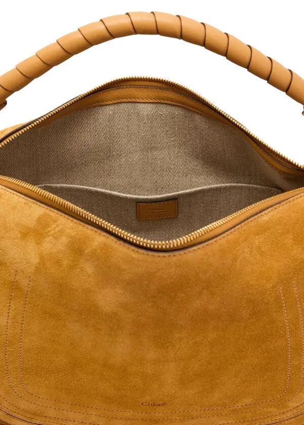 Chloé Marcie Medium Shoulder Bag - Tan