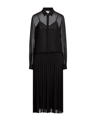Ami Maxi Shirt Dress - Black