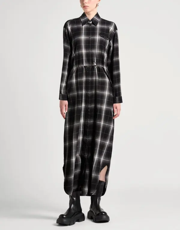 DIESEL® Cotton Maxi Shirt Dress