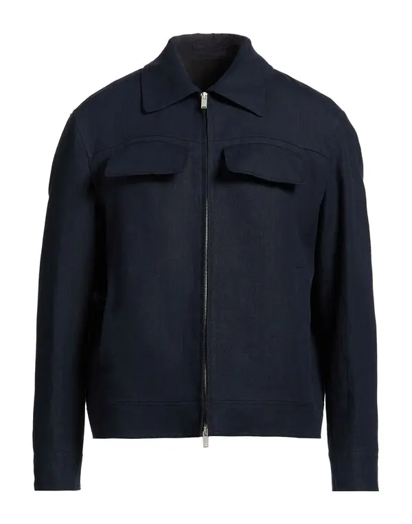 LARDINI Harrington Jacket In Linen