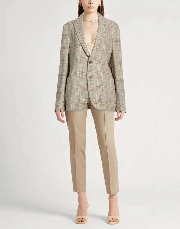 Fedeli Single-breasted Tartan Blazer