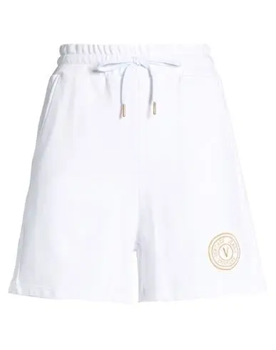 Versace Cotton Bermuda Shorts - White