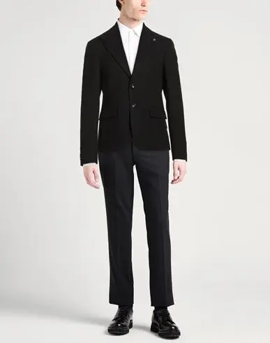 OFFICINA36 Blazer Size Virgin Wool, Polyester, Cotton