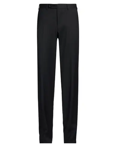 Canali Tailored Virgin Wool Pants - Black