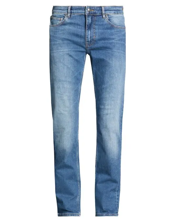 Just Cavalli Slim Fit Faded Denim Jeans