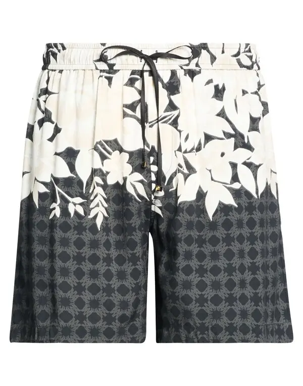 Amiri Floral-print High-waisted Shorts