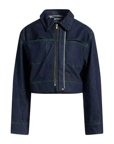 Jacquemus Le Papier Denim Outerwear Size Organic Cotton - Blue