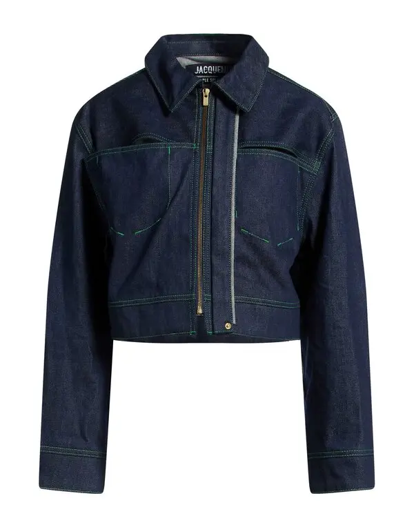 Jacquemus Le Papier Denim Outerwear Size Organic Cotton