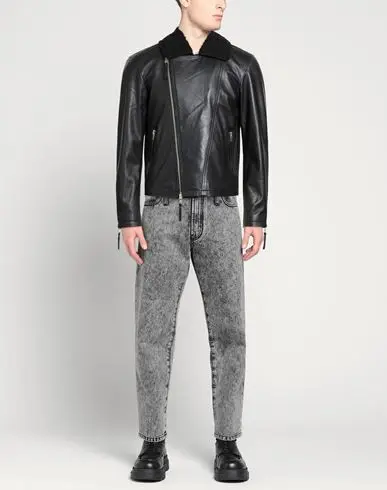 Bolongaro Trevor Wesley Sheepskin Biker Jacket