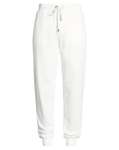 Luisa Spagnoli Cotton-blend Track Pants - White
