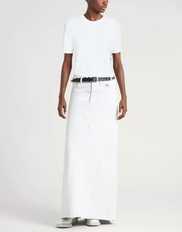 Thom Browne Ribbed Crewneck Short Sleeve Sweater