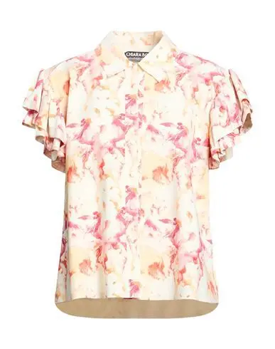 Chiara Boni La Petite Robe Floral-print Shirt - Orange