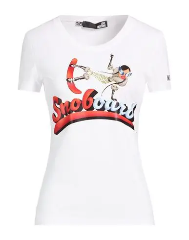 Moschino Printed Jersey T-shirt - White