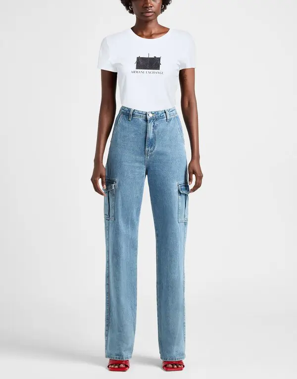 Armani Exchange Logo-print Jersey T-shirt
