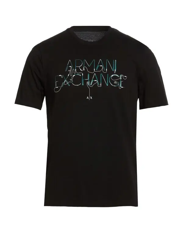 Armani Exchange T-shirt Size Cotton - Black