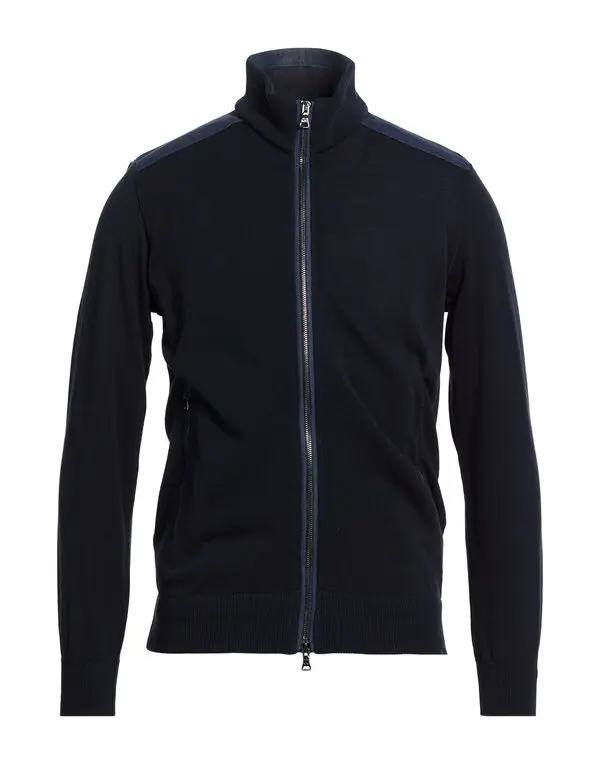 Paul & Shark Cotton Knit Zip-up Cardigan - Blue