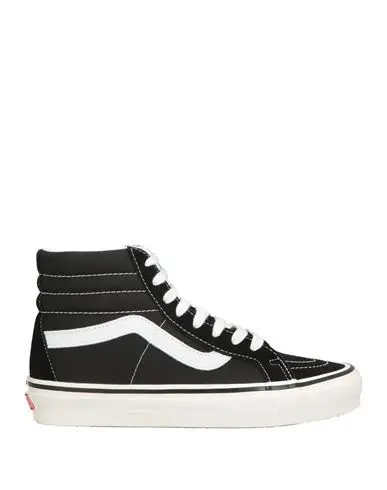 VANS Leather And Textile Fiber Sneakers - Black