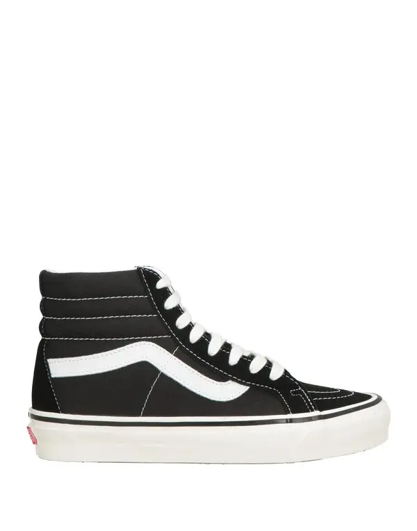 VANS Leather And Textile Fiber Sneakers - Black