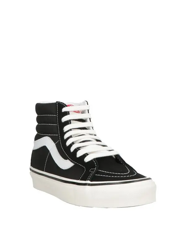 VANS Leather And Textile Fiber Sneakers - Black