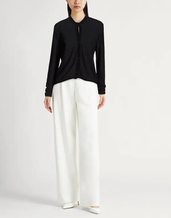 Crossley Pointelle-knit Cardigan