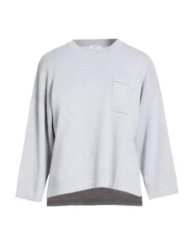 Peserico Light Cotton Sweater - Grey