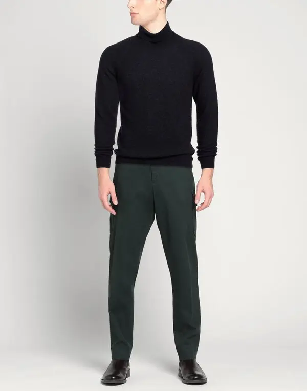 MOORER Turtleneck Knit Top - Blue