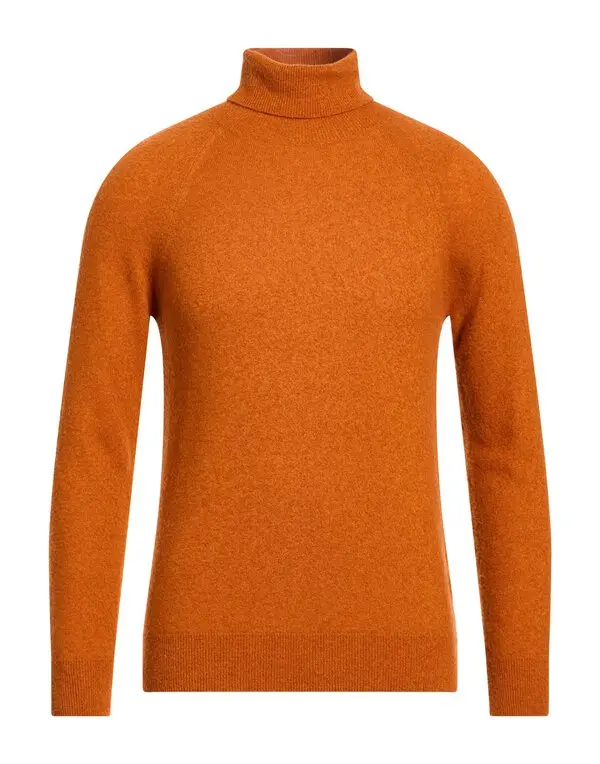 MOORER Turtleneck Cashmere And Silk Blend Knit