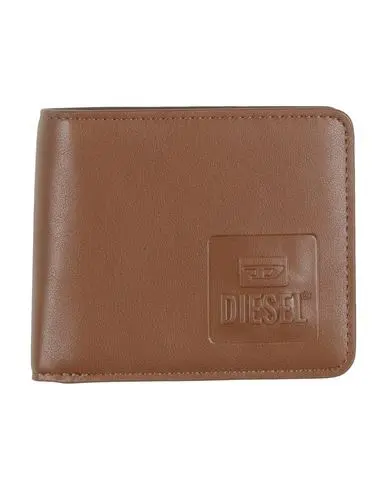 DIESEL® Wallet Textile Fibers - Brown