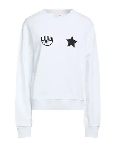 CHIARA FERRAGNI Cotton Sweatshirt - White